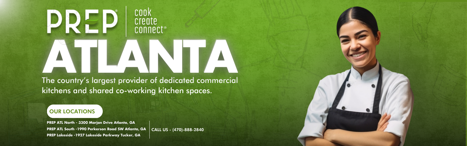 PREP® - Commercial Kitchens for rent in Atlanta